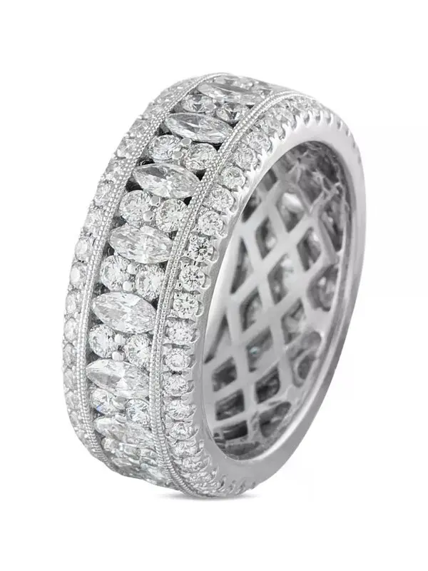 LB EXCLUSIVE 18k White Gold Diamond Ring