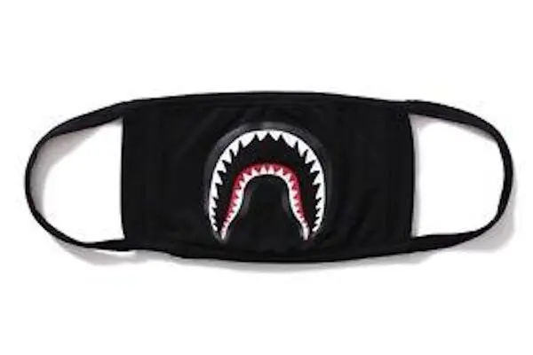 BAPE Solid Shark Mask - Black