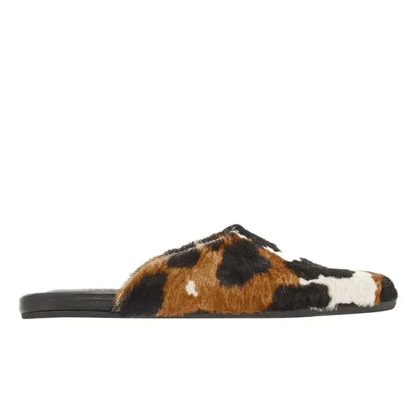 ANCIENT GREEK SANDALS Satin Slippers - Cow