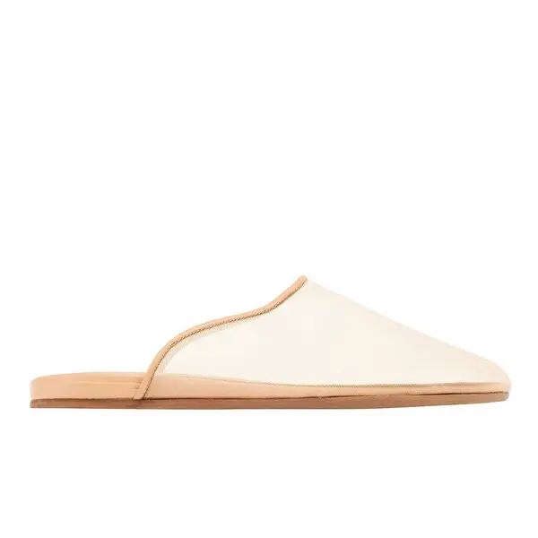 ANCIENT GREEK SANDALS Nappa Leather Slipper - Nude