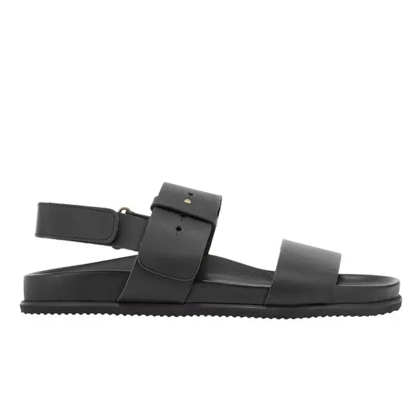 ANCIENT GREEK SANDALS Narkisos Sandals - Black