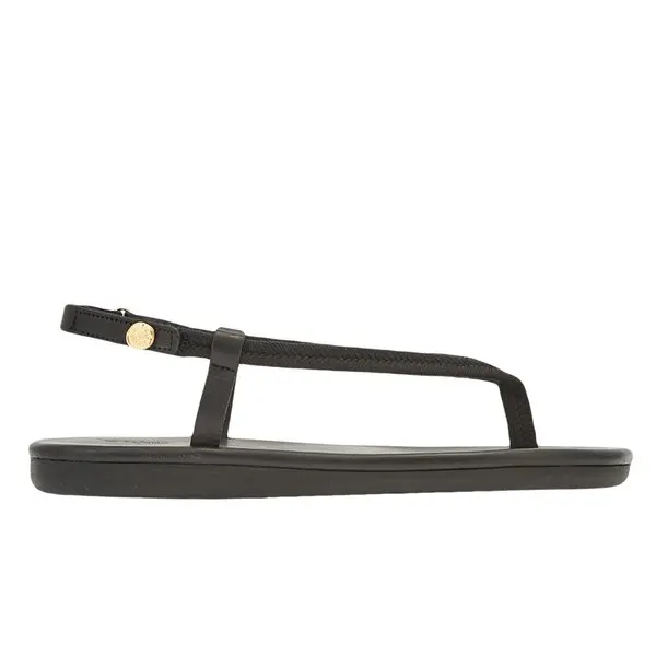 ANCIENT GREEK SANDALS Zoi Rope Sandals - Black