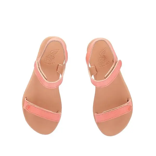 ANCIENT GREEK SANDALS Little Poros Soft Sandals - Coral