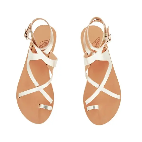 ANCIENT GREEK SANDALS Demi Sandals - Platinum