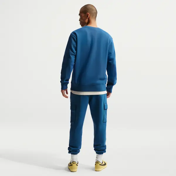 Nike Club Fleece Crew - Blue