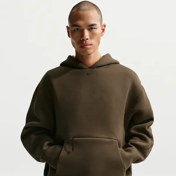 Nike Tech Fleece Pullover Hoodie - Brown