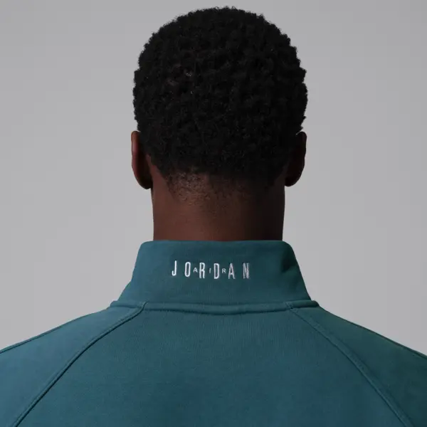 JORDAN Flight Graphic Fleece 1/4-zip - Blue
