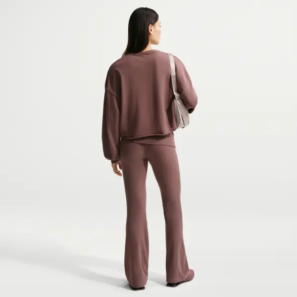 Nike Sportswear Chill Terry Oversized French Terry Crew-neck Sweatshirt - Purple