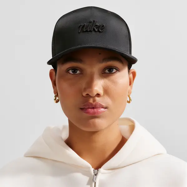 Nike Rise Structured Premium Trucker Cap - Black