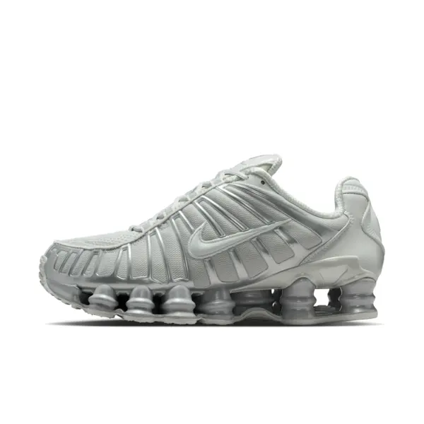 Nike Shox Tl Shoes With Reflective Accents - Grey