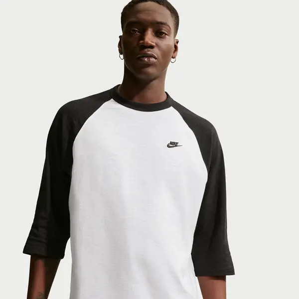 Nike Club Raglan Top - Black