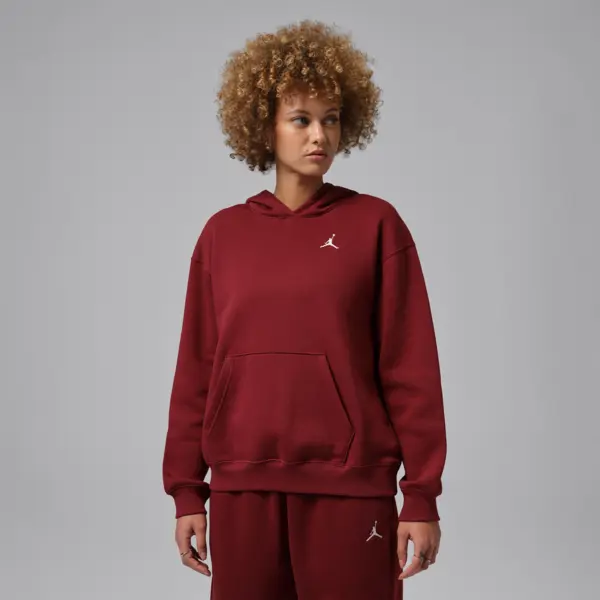 JORDAN Brooklyn Fleece Pullover Hoodie - Red