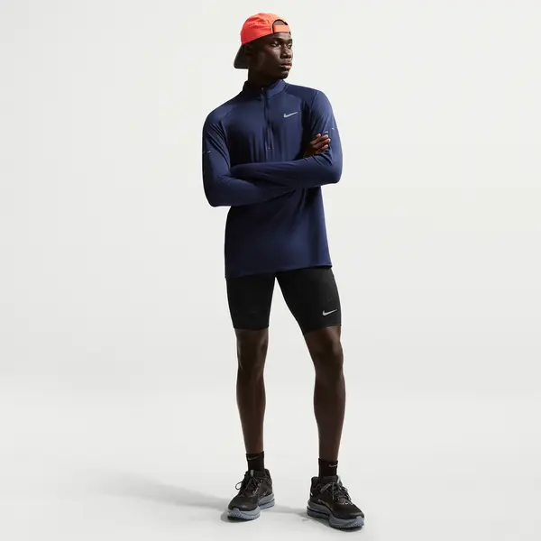 Nike Stride Dri-fit 1/2-length Running Tights - Black