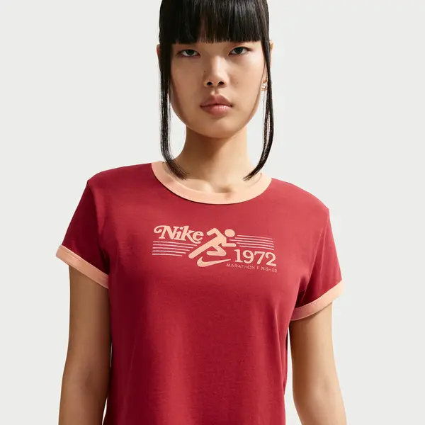 Nike Sportswear Ringer T-shirt - Red
