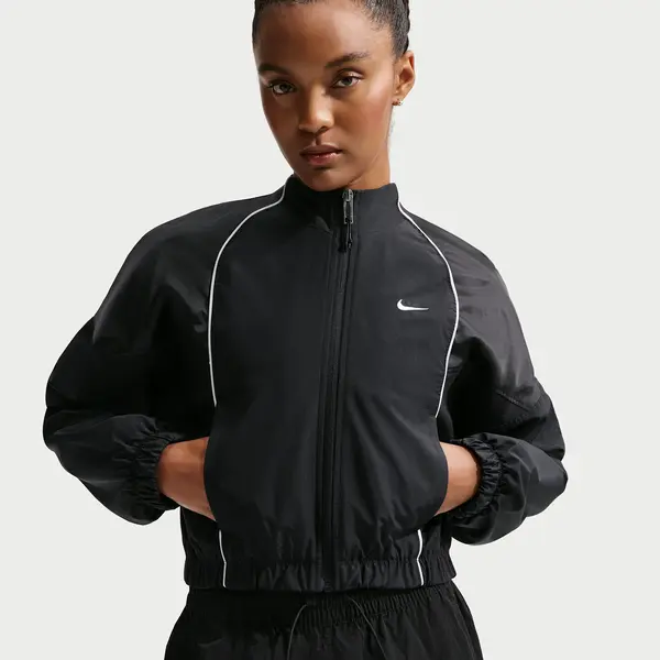 Nike Sportswear Shrunken Track Jacket - Black