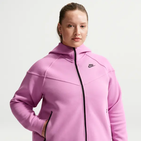 Nike Sportswear Tech Fleece Windrunner Full-zip Hoodie - Purple