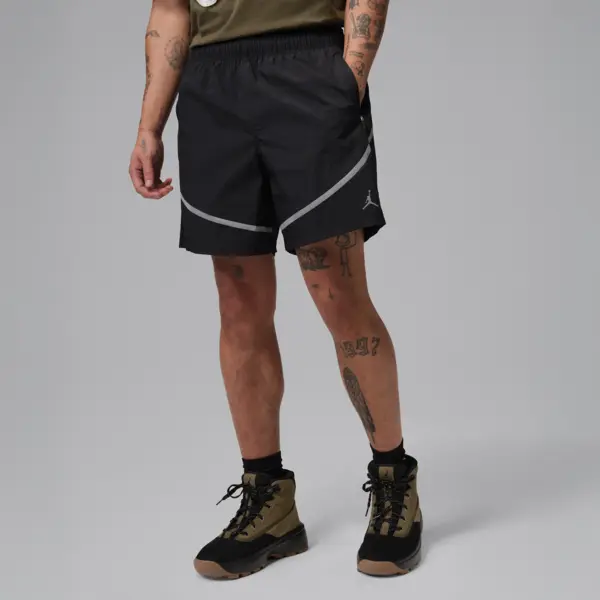 JORDAN Brooklyn Hike Mike Shorts - Black