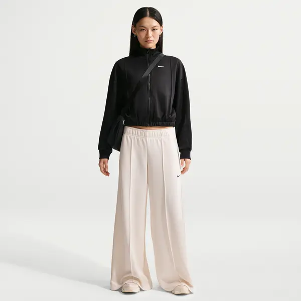 Nike Sportswear Mid-rise Wide-leg Track Pants - White