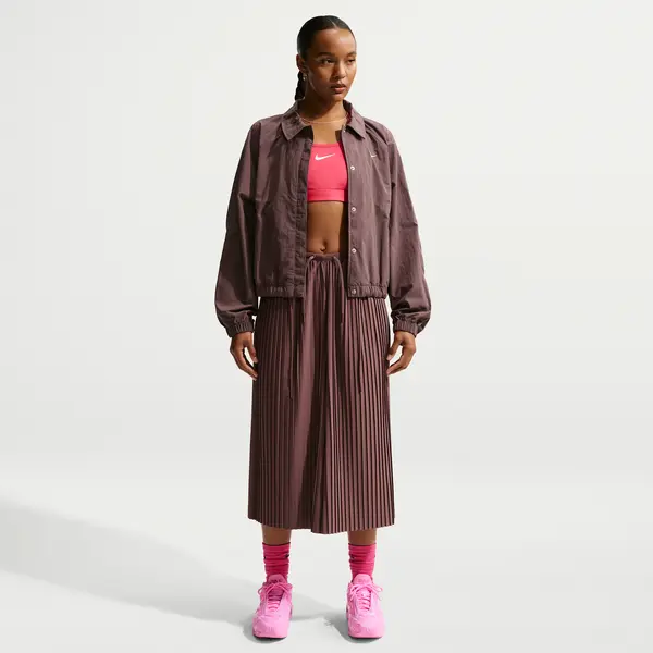Nike Sportswear Oversized Coaches Jacket - Purple