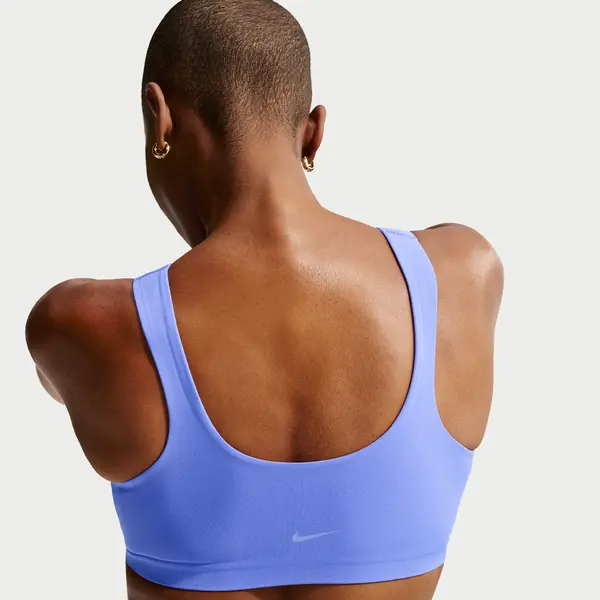 Nike Zenvy Light-support Lightly Lined Sports Bra - Blue