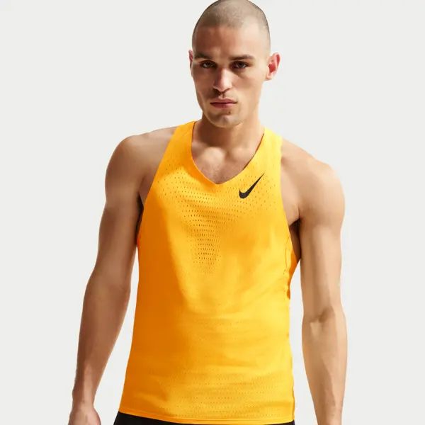 Nike Aeroswift Dri-fit Adv Running Singlet - Orange