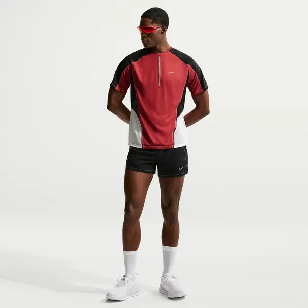 Nike Dri-fit 4" Brief-lined Running Shorts - Black