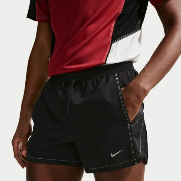 Nike Dri-fit 4" Brief-lined Running Shorts - Black