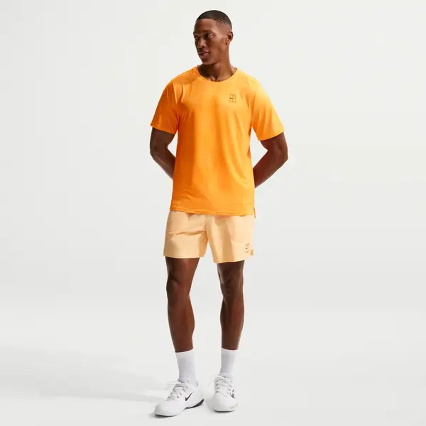 Nike Dri-fit 6" Tennis Shorts - Orange