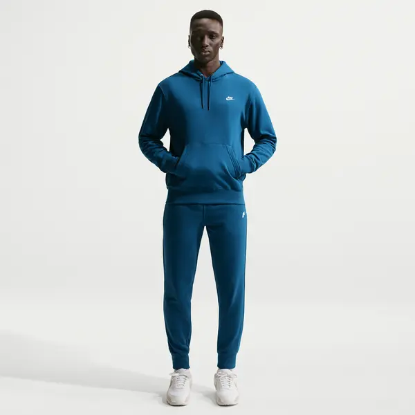 Nike Club Pullover Fleece Hoodie - Blue
