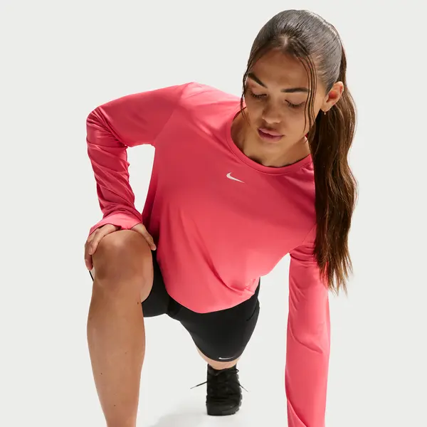 Nike Dri-fit Long-sleeve Top - Pink