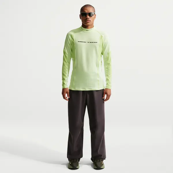 Nike Tech Base Layer Long Sleeve Top - Yellow