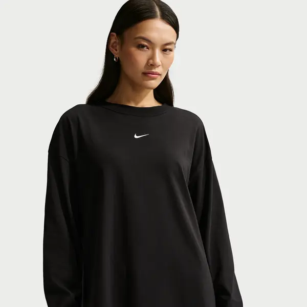 Nike Sportswear Classic Oversized Long-sleeve T-shirt - Black