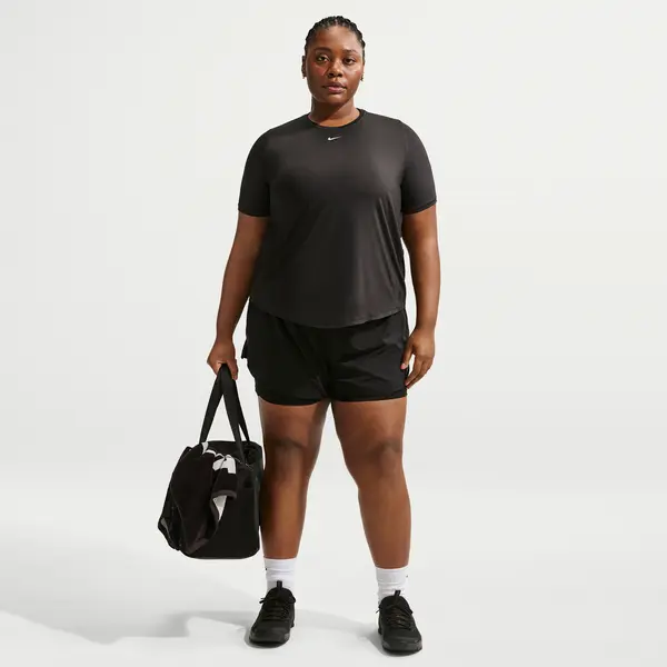 Nike Dri-fit One High-waisted 3" 2-in-1 Shorts - Black