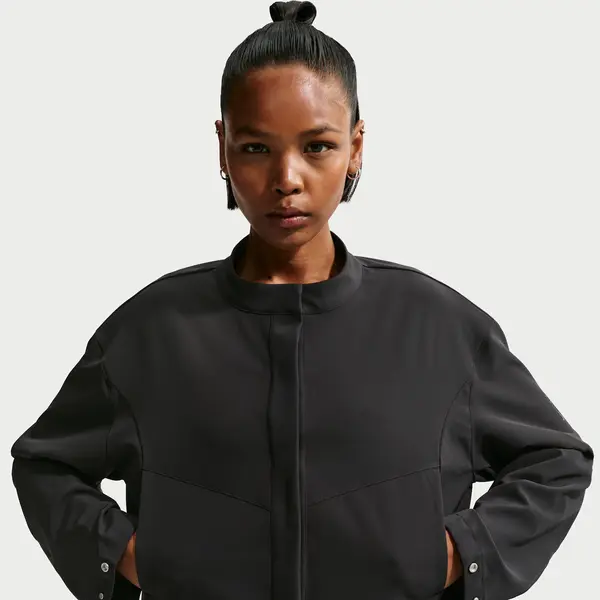 Nike 24.7 Perfectstretch Dri-fit Loose-fit Cropped Jacket