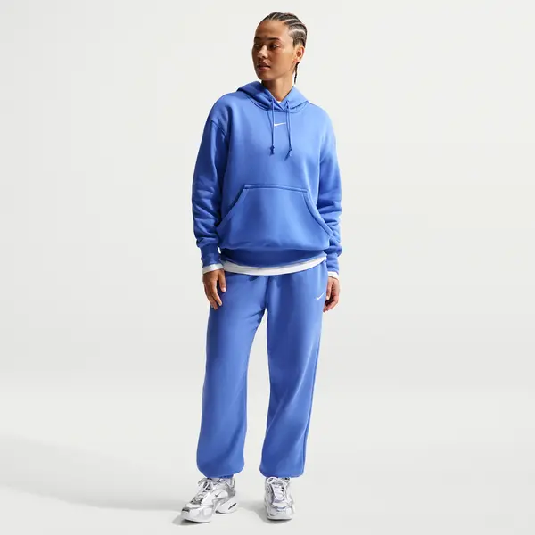 Nike Sportswear Phoenix Fleece High-waisted Oversized Sweatpants - Blue