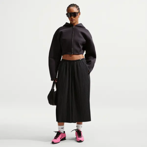 Nike Sportswear Oversized Mid-rise Culotte Pants - Black