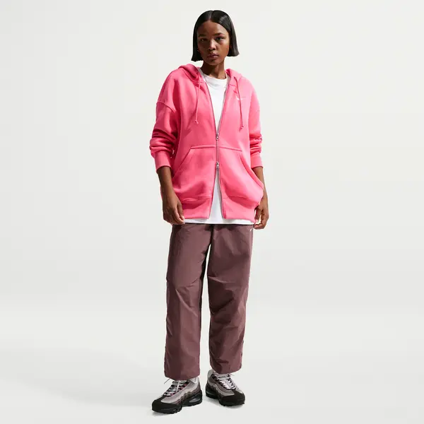 Nike Phoenix Fleece Oversized Hoodie - Pink