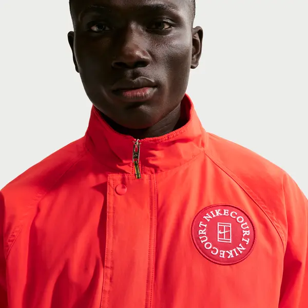 Nike Court Heritage Tennis Jacket - Red