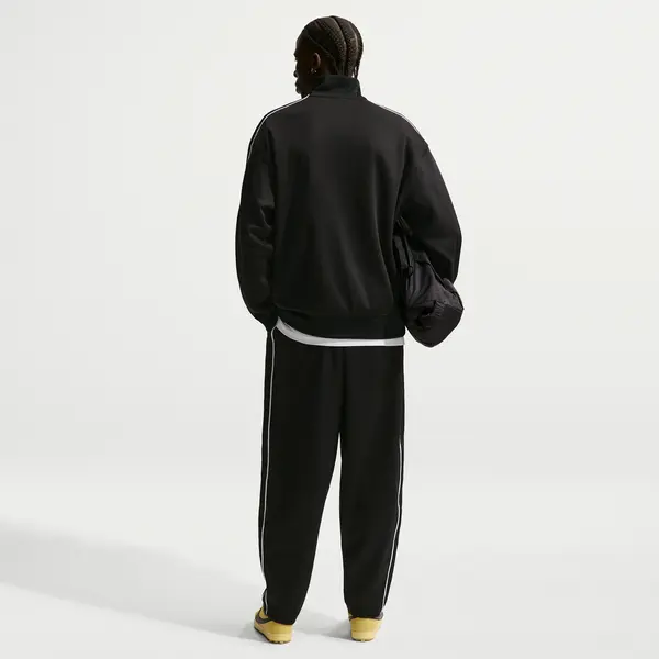 Nike Sportswear Club Oversized Knit Track Pants In Black - 22% Off