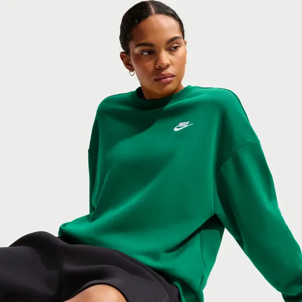Nike Sportswear Club Fleece Crew-neck Sweatshirt - Green