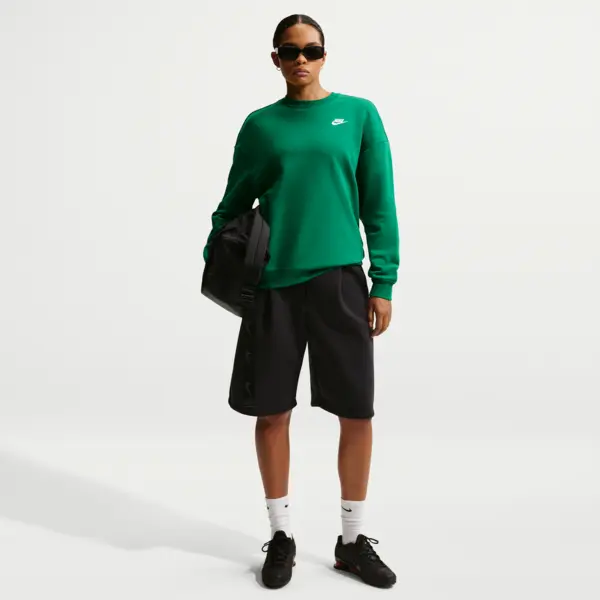 Nike Sportswear Club Fleece Crew-neck Sweatshirt - Green