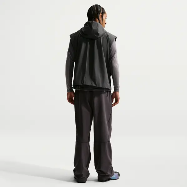 Nike Tech Dri-fit Woven Windrunner Vest - Grey