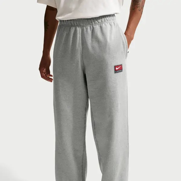 Nike Solo Swoosh Fleece Open-hem Pants