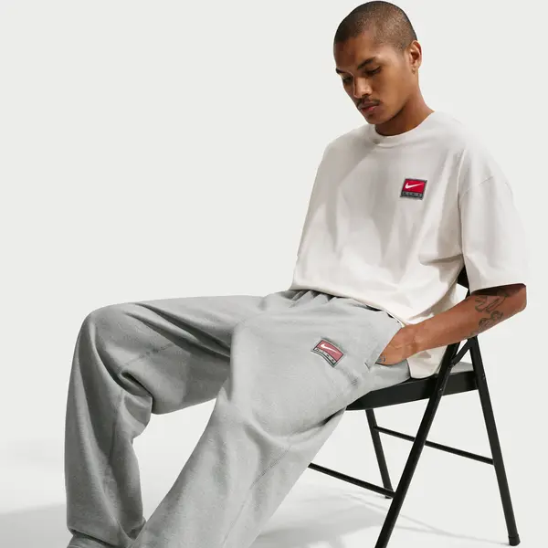 Nike Solo Swoosh Fleece Open-hem Pants