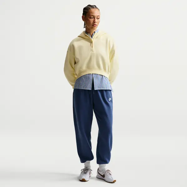 Nike Sportswear Club Fleece Mid-rise Oversized Sweatpants - Blue