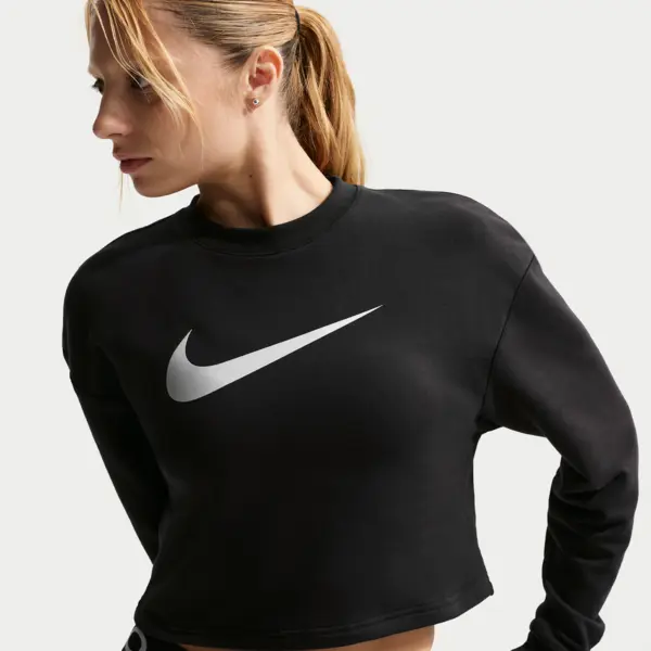Nike Dri-fit French Terry Top - Black