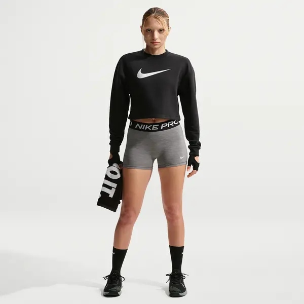 Nike Pro Dri-fit Crew-neck French Terry Top
