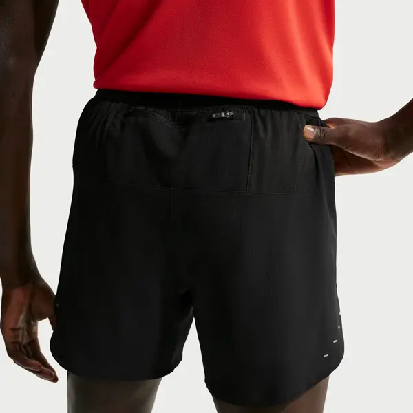 Nike Stride Dri-fit 5" 2-in-1 Running Shorts - Black