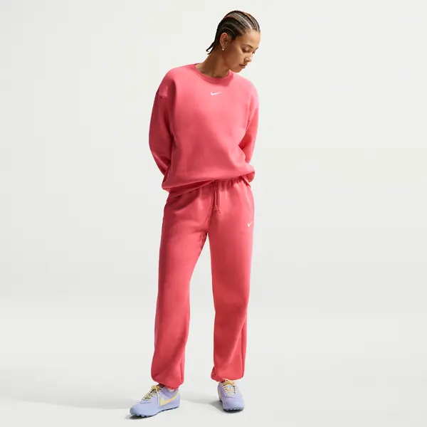 Nike Sportswear Phoenix Fleece High-waisted Oversized Sweatpants - Pink