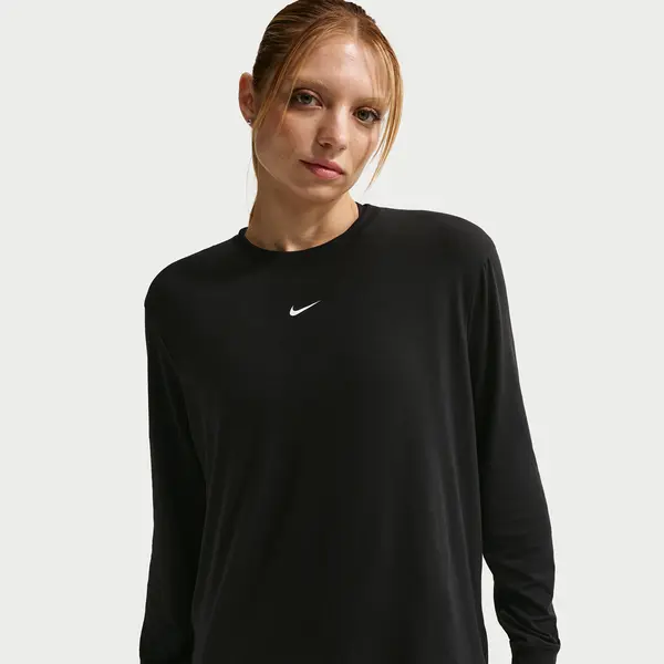 Nike Relaxed Dri-fit Long-sleeve Top - Black